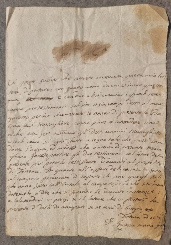 Castello di Castellar Ponzano, scoperta una lettera inedita di Don ...